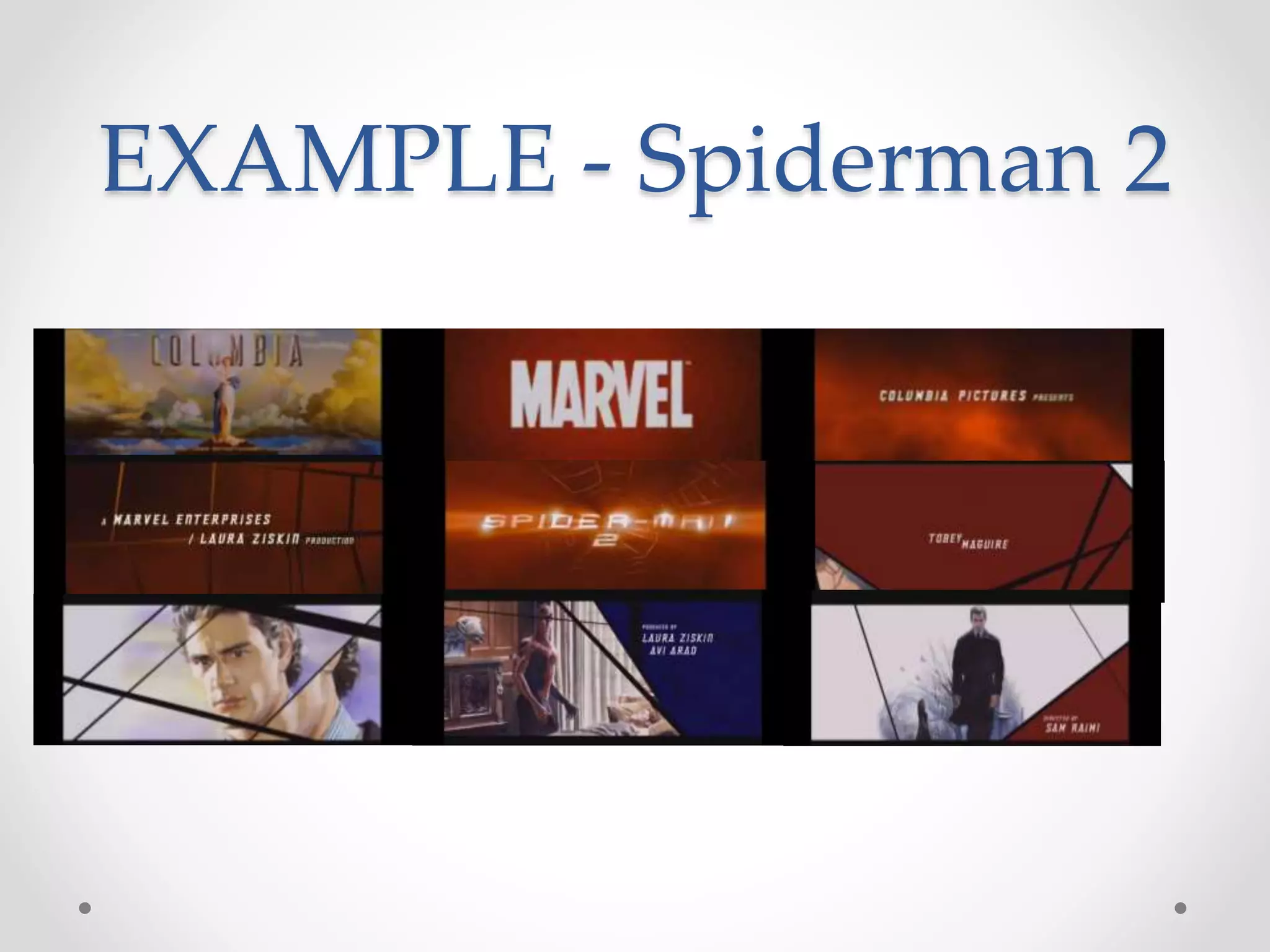 Media title sequence presentation | PPTX