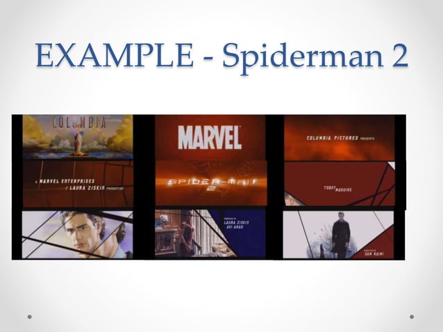 Media title sequence presentation | PPTX