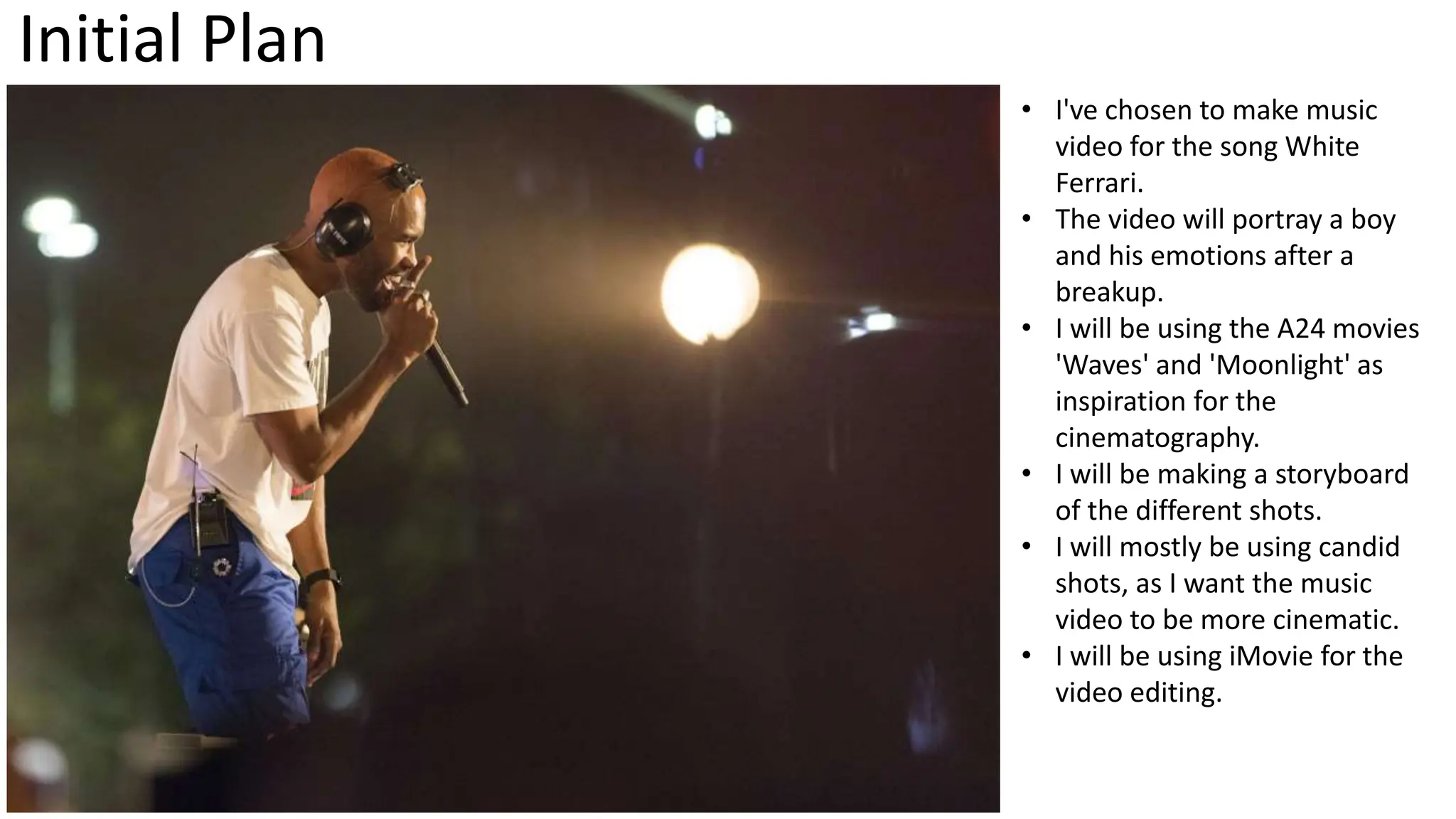 Media codes and conventions of cinematic recording | PPT