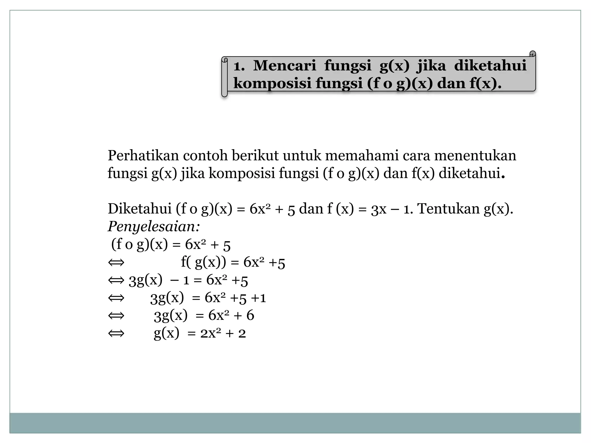 Media 1 (komposisi fungsi) | PPTX