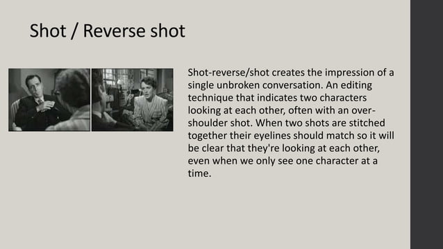 Preliminary task 2 - Video continuity task | PPT