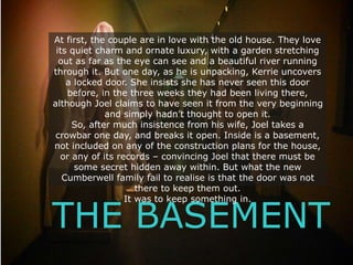 Media2014 the basement (narrative, poster, mag, trailer ideas) | PPT