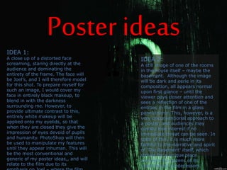 Media2014 the basement (narrative, poster, mag, trailer ideas) | PPT