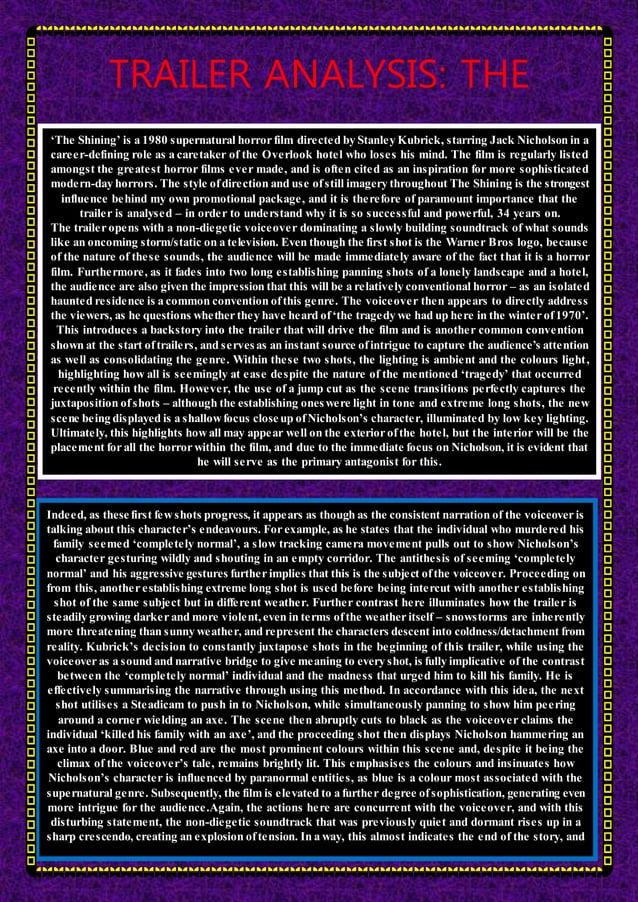 Media2014 trailer analysis 2 | PDF