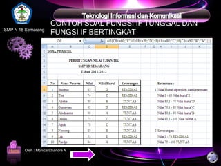 Ms.Excel Rumus Fungsi IF | PPTX