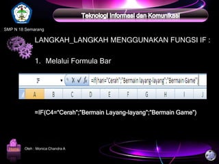 Ms.Excel Rumus Fungsi IF | PPTX