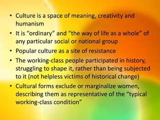 Marginalized Audiences and Popular Culture Consumption | PPTX