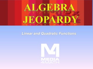 Media4Math's PowerPoint Jeopardy | PPT