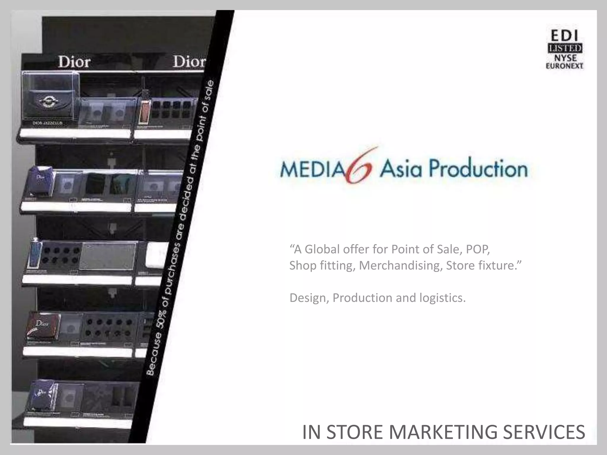 Media6 Asia Production | PPTX