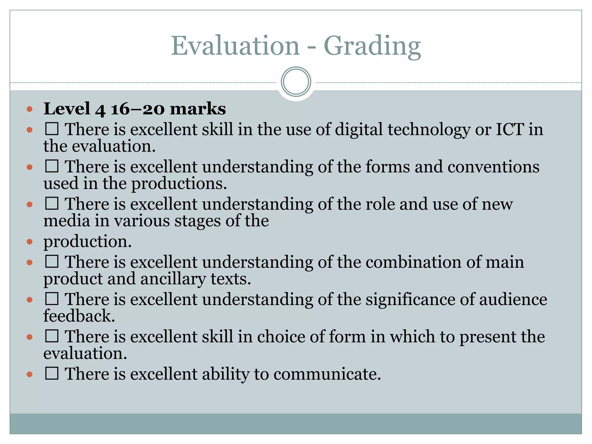 Media a2 course | PPTX