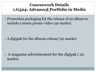 Media a2 course | PPTX