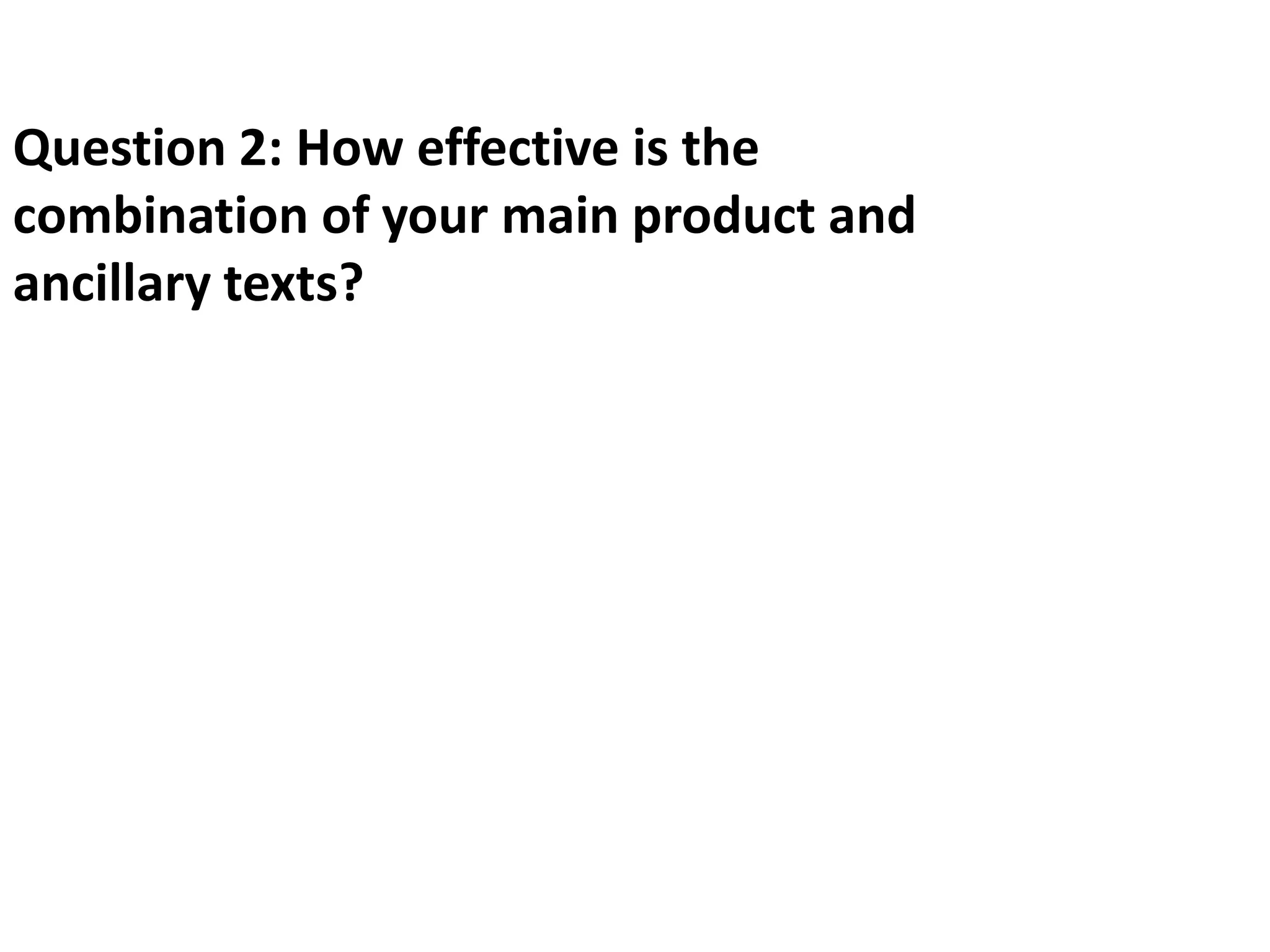 Media a2 evaluation | PPTX