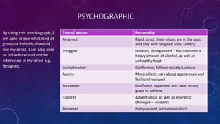 Media a2 target audience research | PPTX