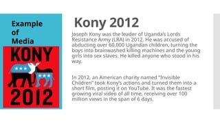 Ppt on media Activism .................. | PPT