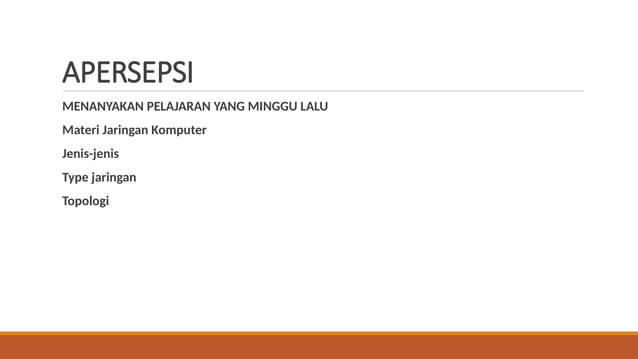 Media Ajar Mata Pelajaran KJD Kelas X RPL | PPTX