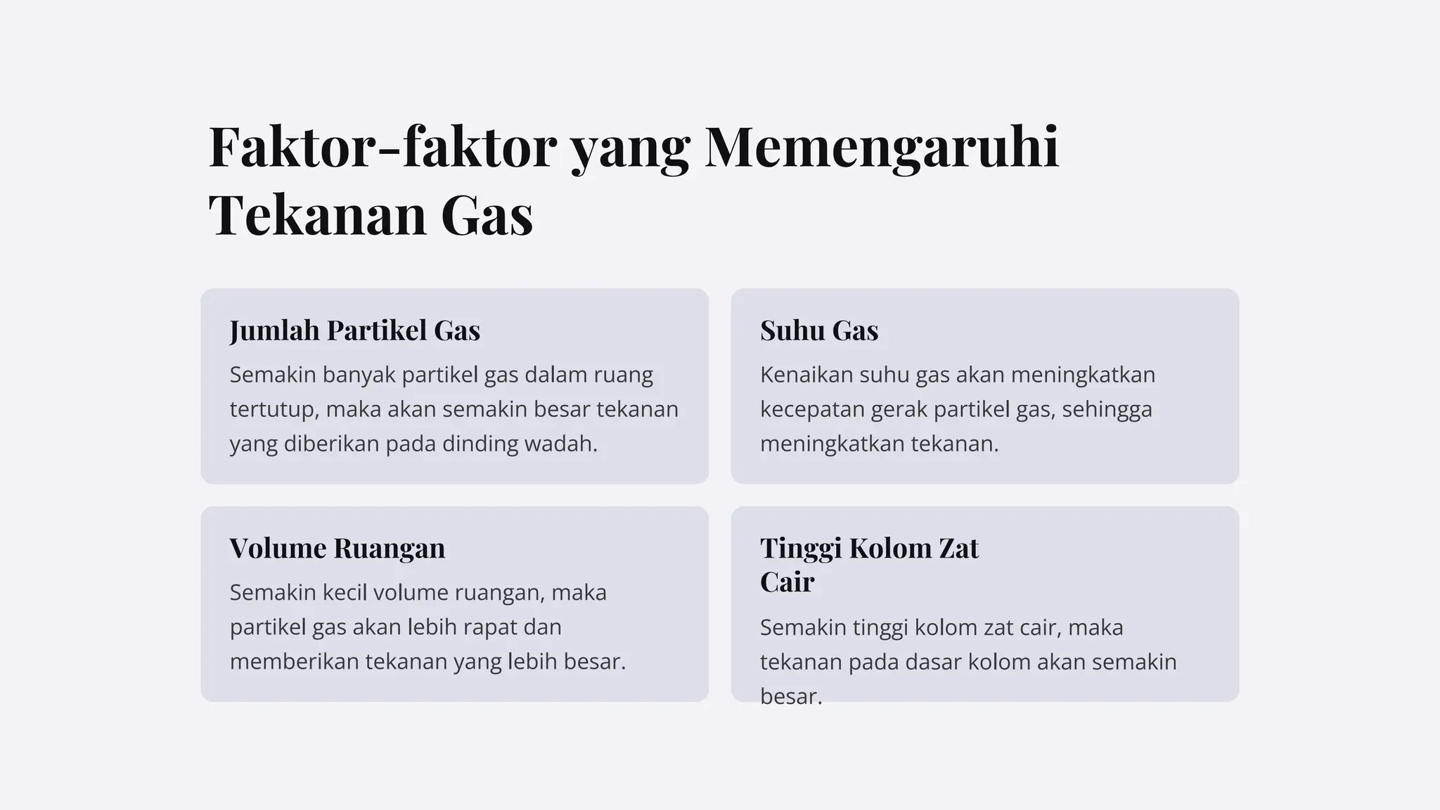MEDIA AJAR TEKANAN PADA ZAT GAS untuk smp kelas 8 | PDF
