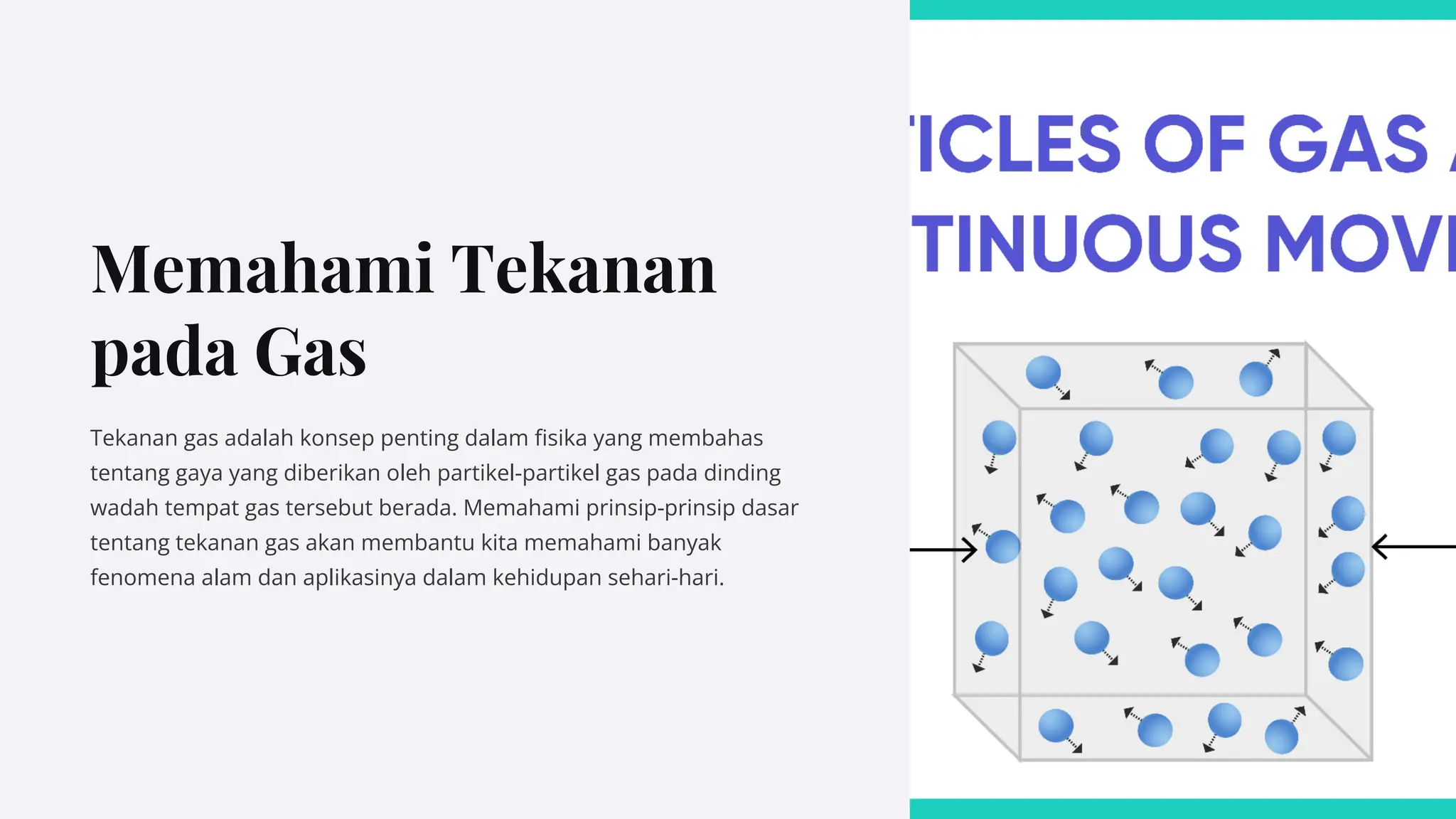 MEDIA AJAR TEKANAN PADA ZAT GAS untuk smp kelas 8 | PDF