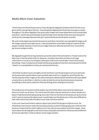 Media album cover evaluation | PDF