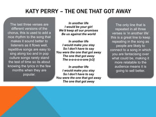 Media a level lyric analysis | PPT