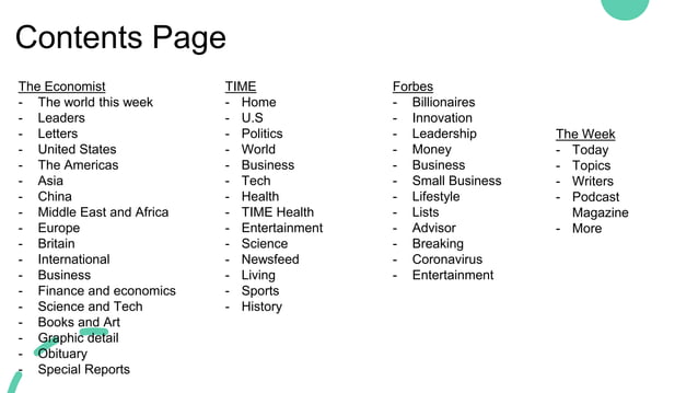Media alevel magazine planning | PPT