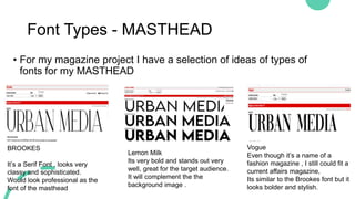 Media alevel magazine planning | PPT