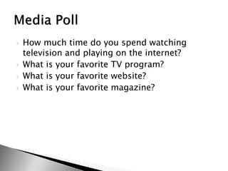 Media analysis | PPT