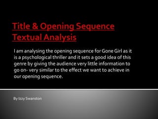 Media analysis | PPTX