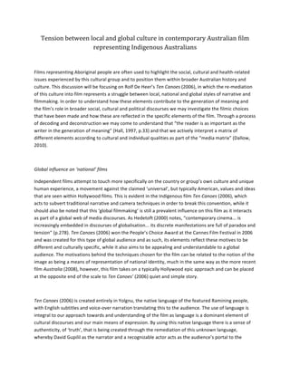 Media Analysis Essay | PDF