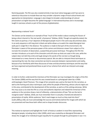 Media Analysis Essay | PDF