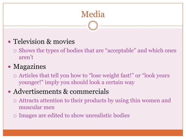 Media And Body Image | PPTX