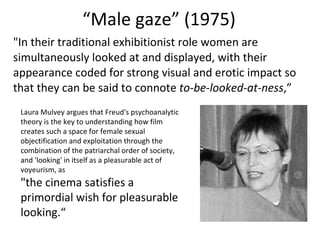 Media And Collective Identity Feminist Film Theory | PPT