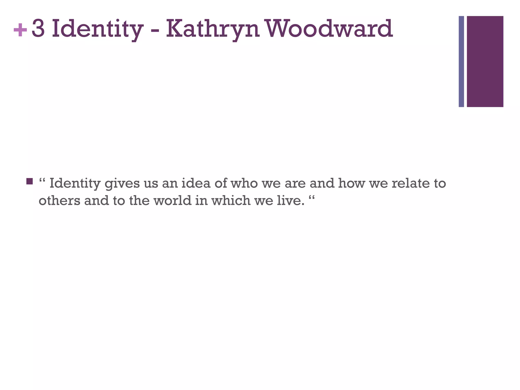 Media and collective identity theory student | PPT