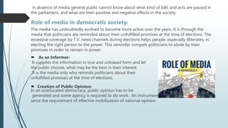 Media and democracy | PPTX