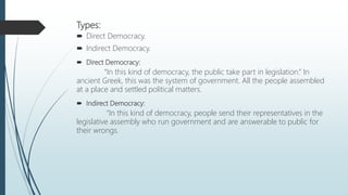 Media and democracy | PPTX