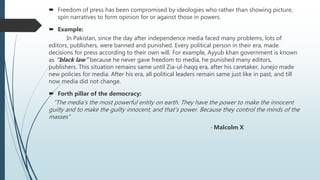 Media and democracy | PPTX