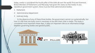 Media and democracy | PPTX