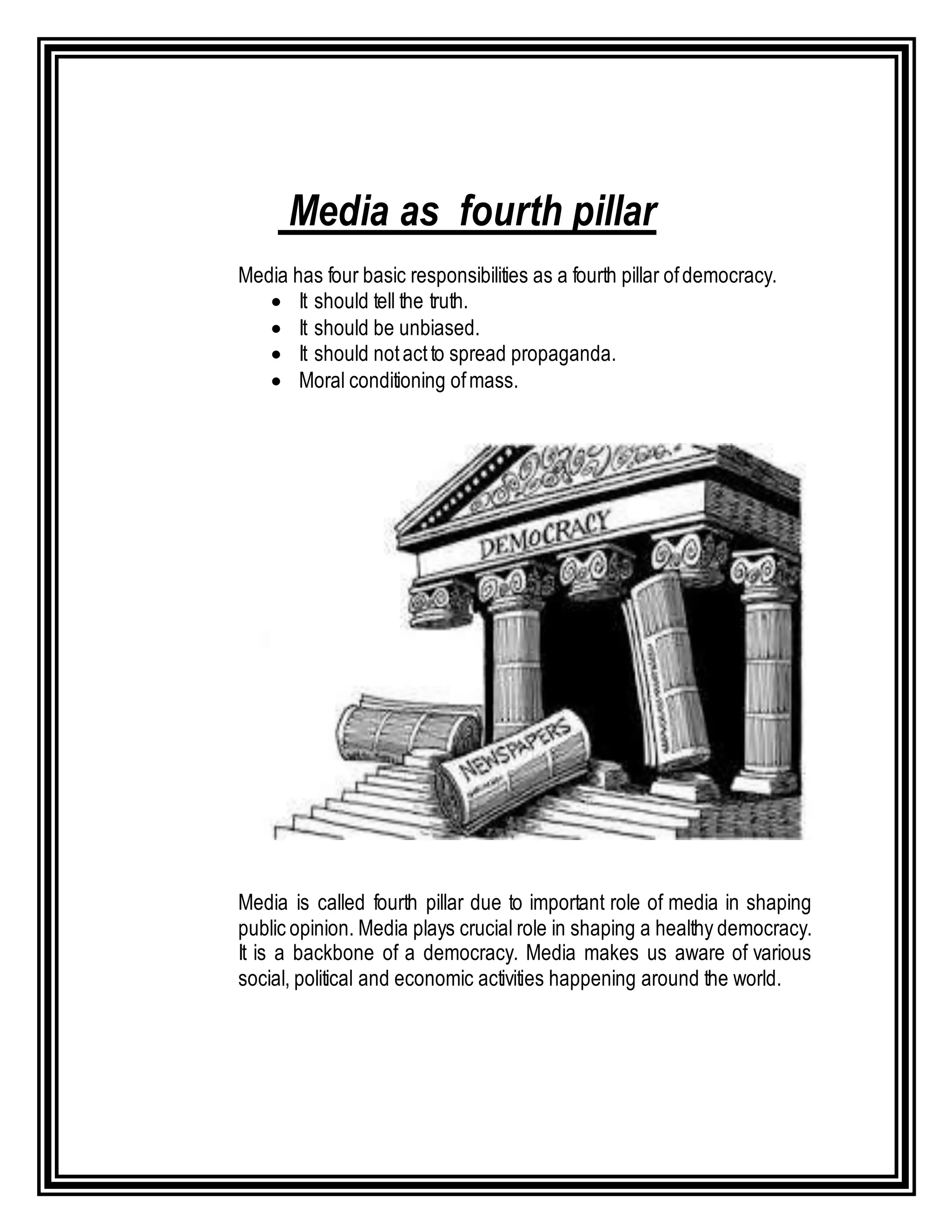 Media and democracy | DOC