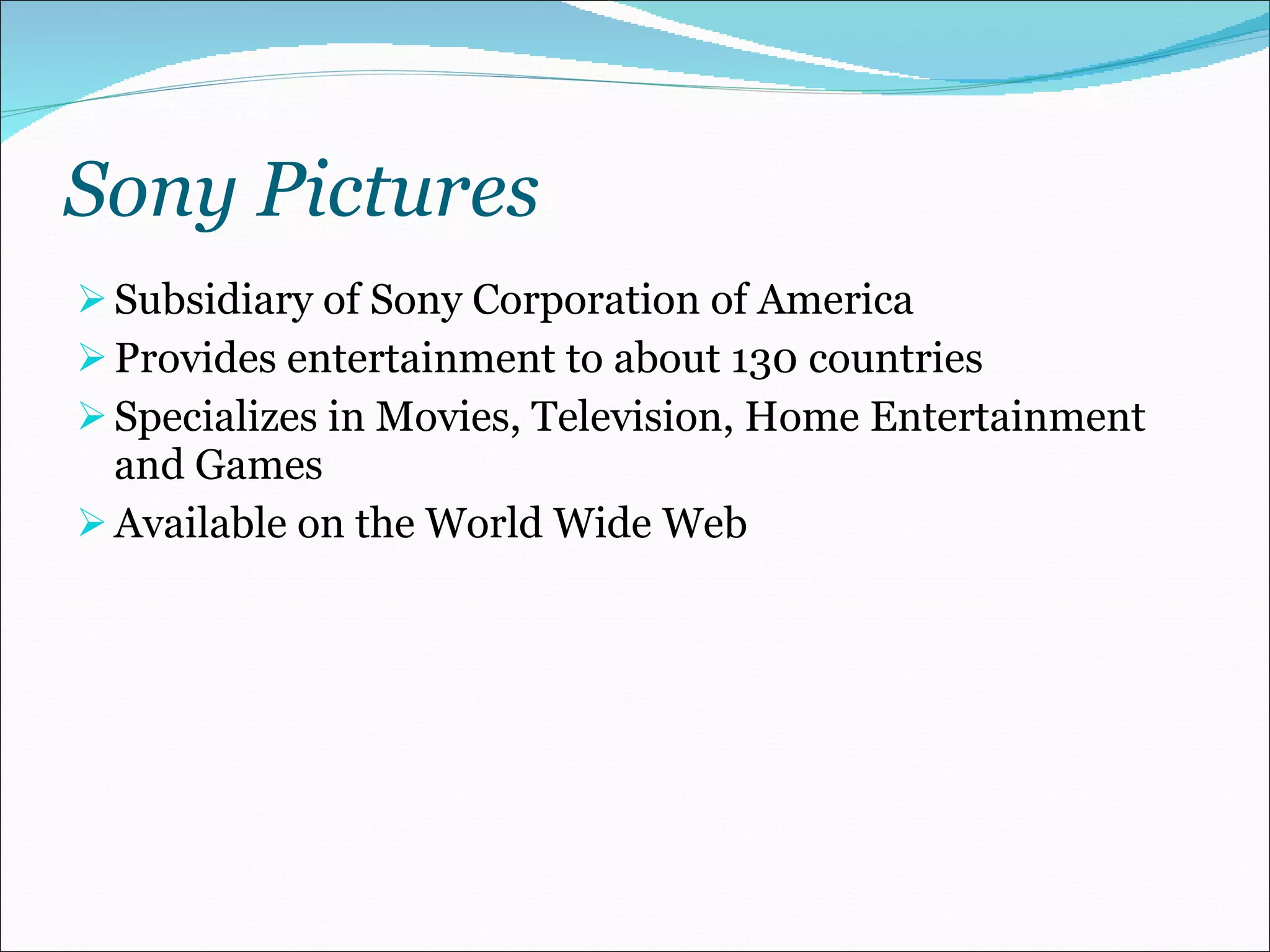 Media And Entertainment Industry | PPT