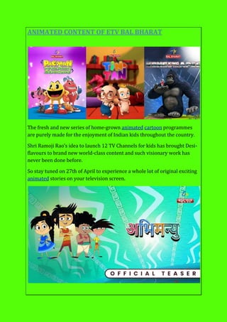 GLORIOUS ACHIEVEMENT FOR MEDIA AND ENTERTAINMENT INDUSTRY | PDF