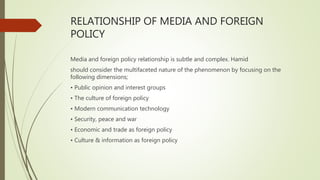 Media and foreign | PPTX