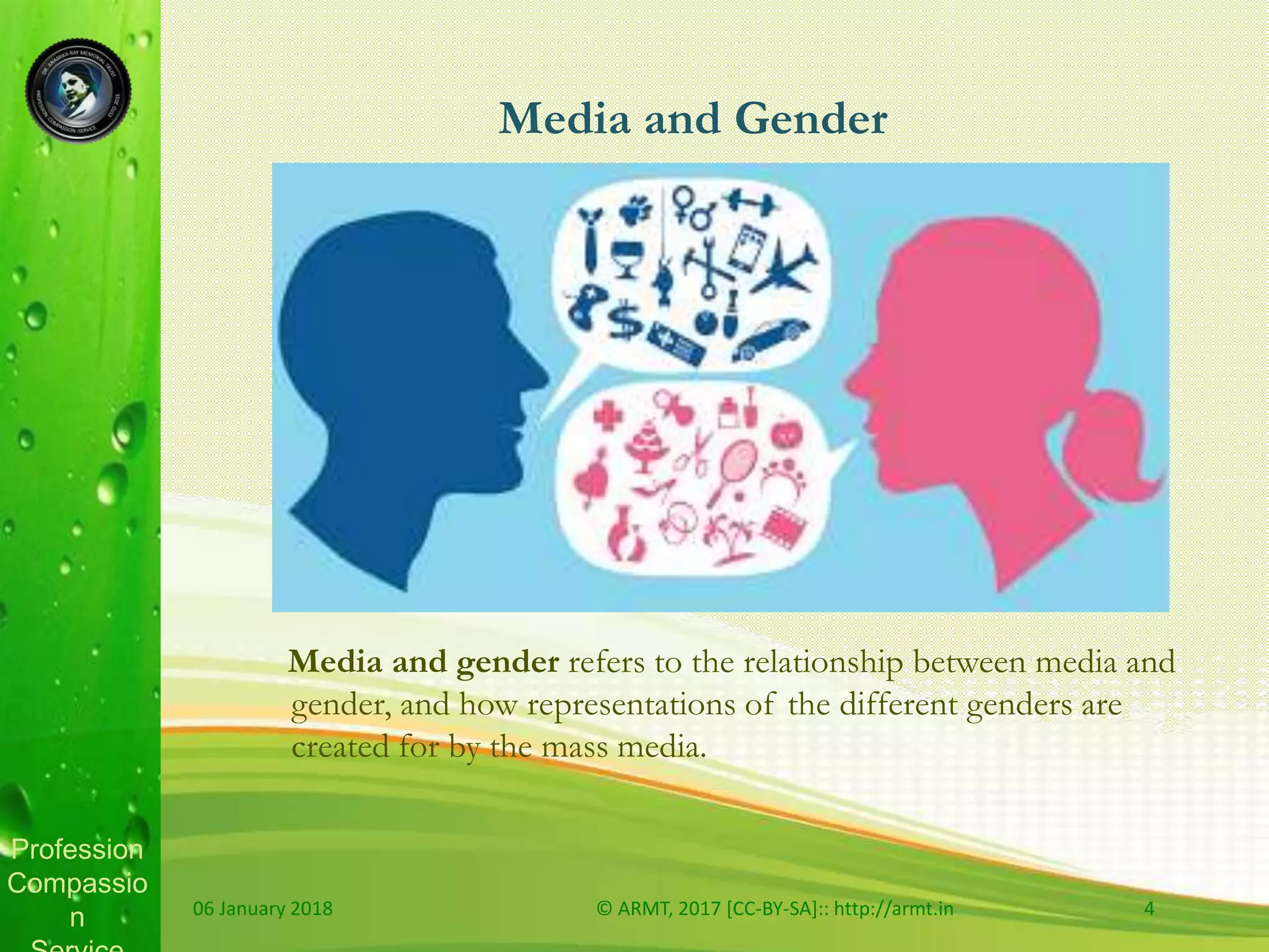 Media and gender | PPTX