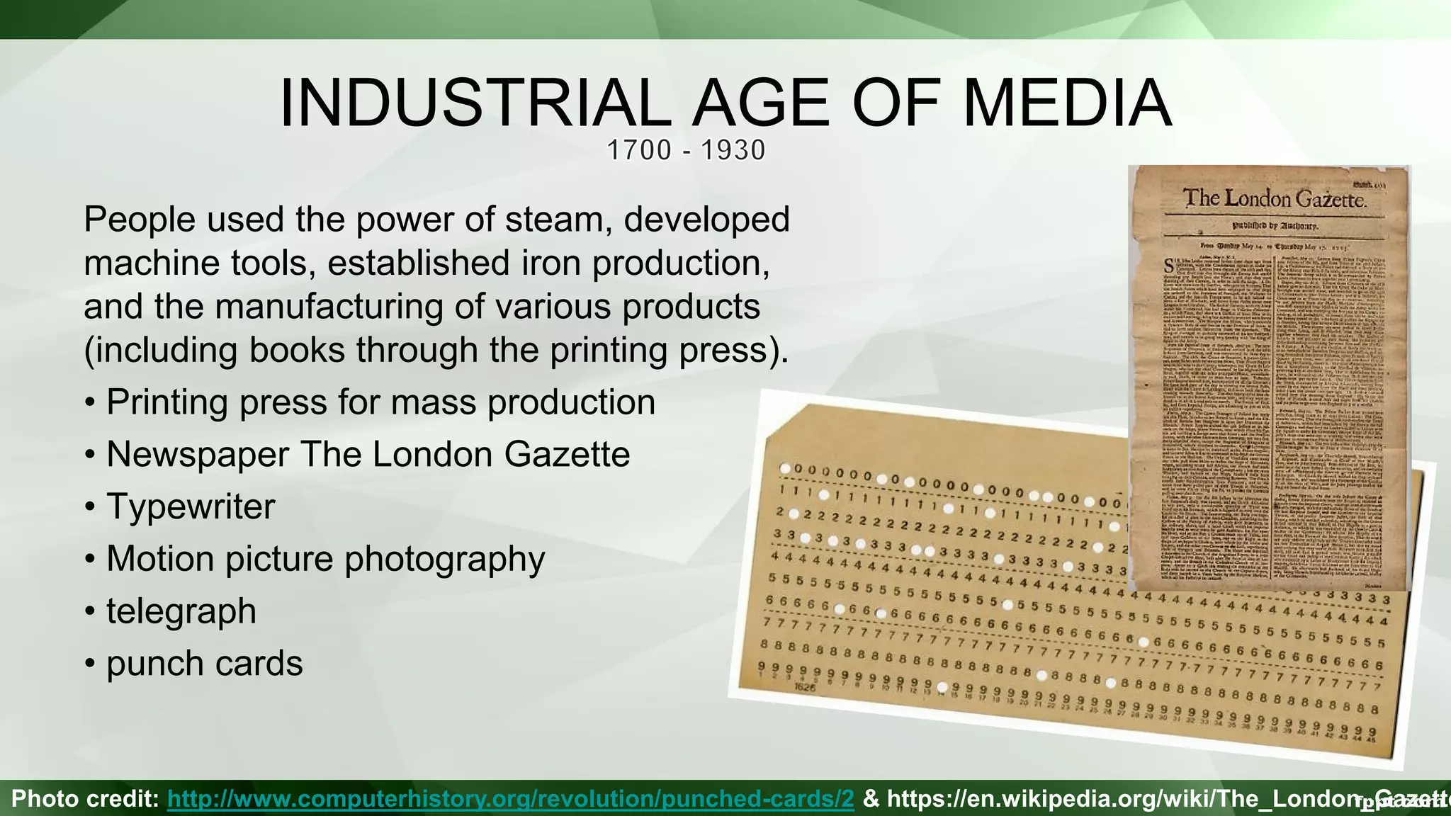 Media and information literacy 2 | Evolution of Media | PDF