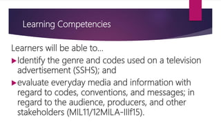 Media and Information Languages (Part 1) • Genre, Codes and Conventions.pdf