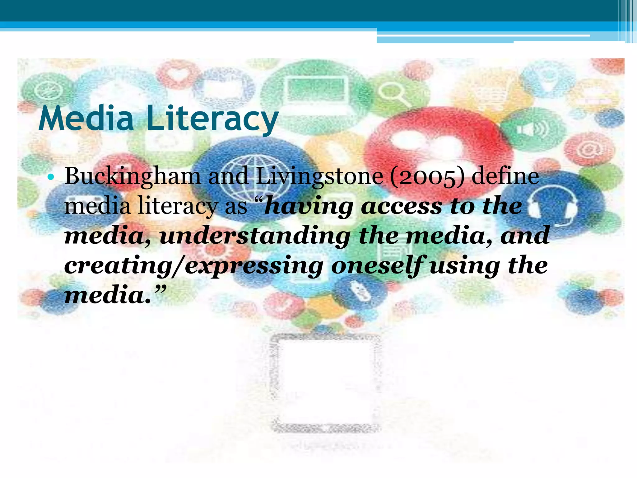 Media and information literacy | PPTX