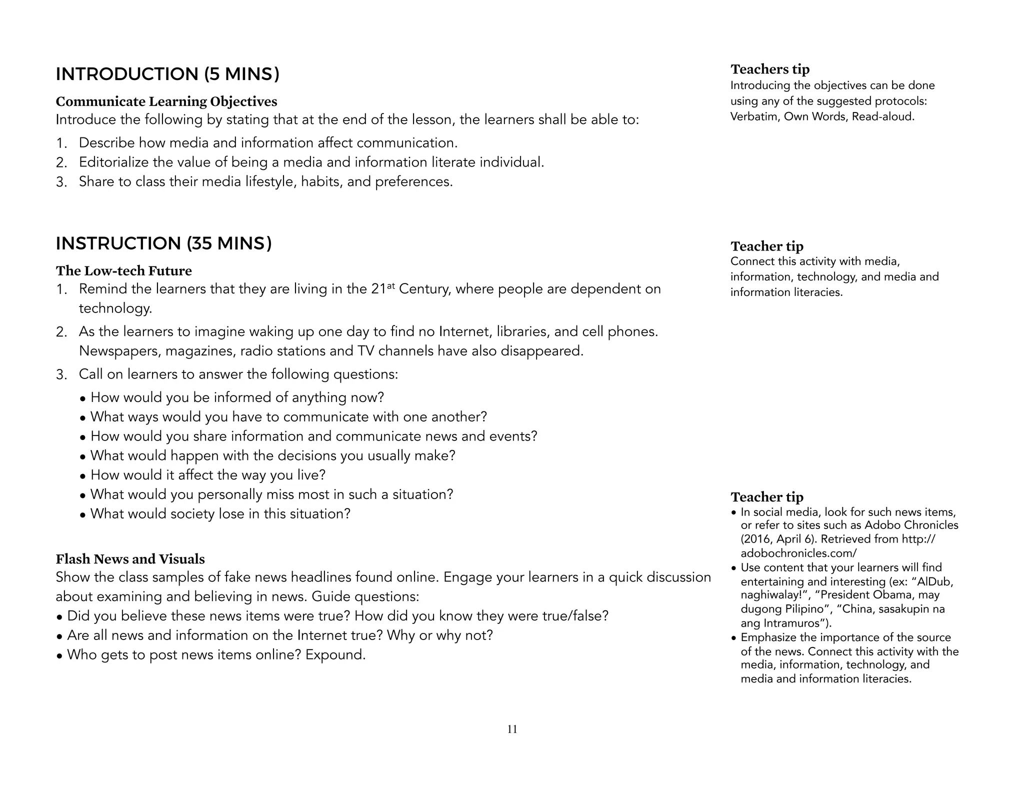 MIL SHS Curriculum Guide for Senior High | PDF