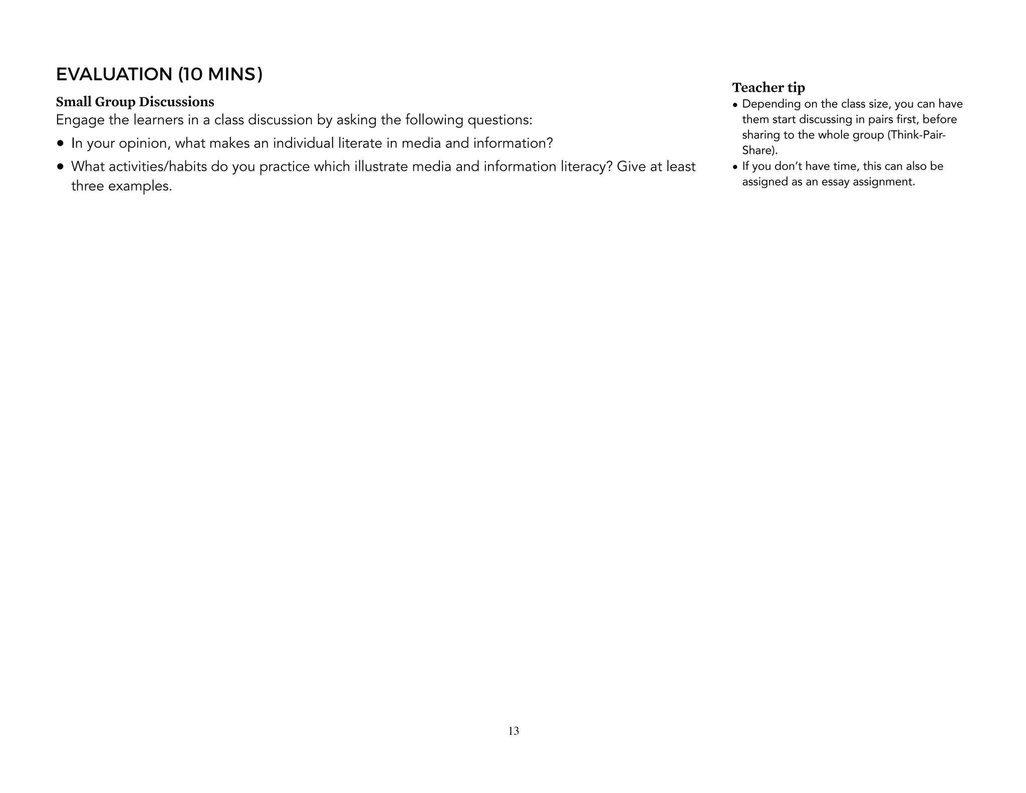 MIL SHS Curriculum Guide for Senior High | PDF