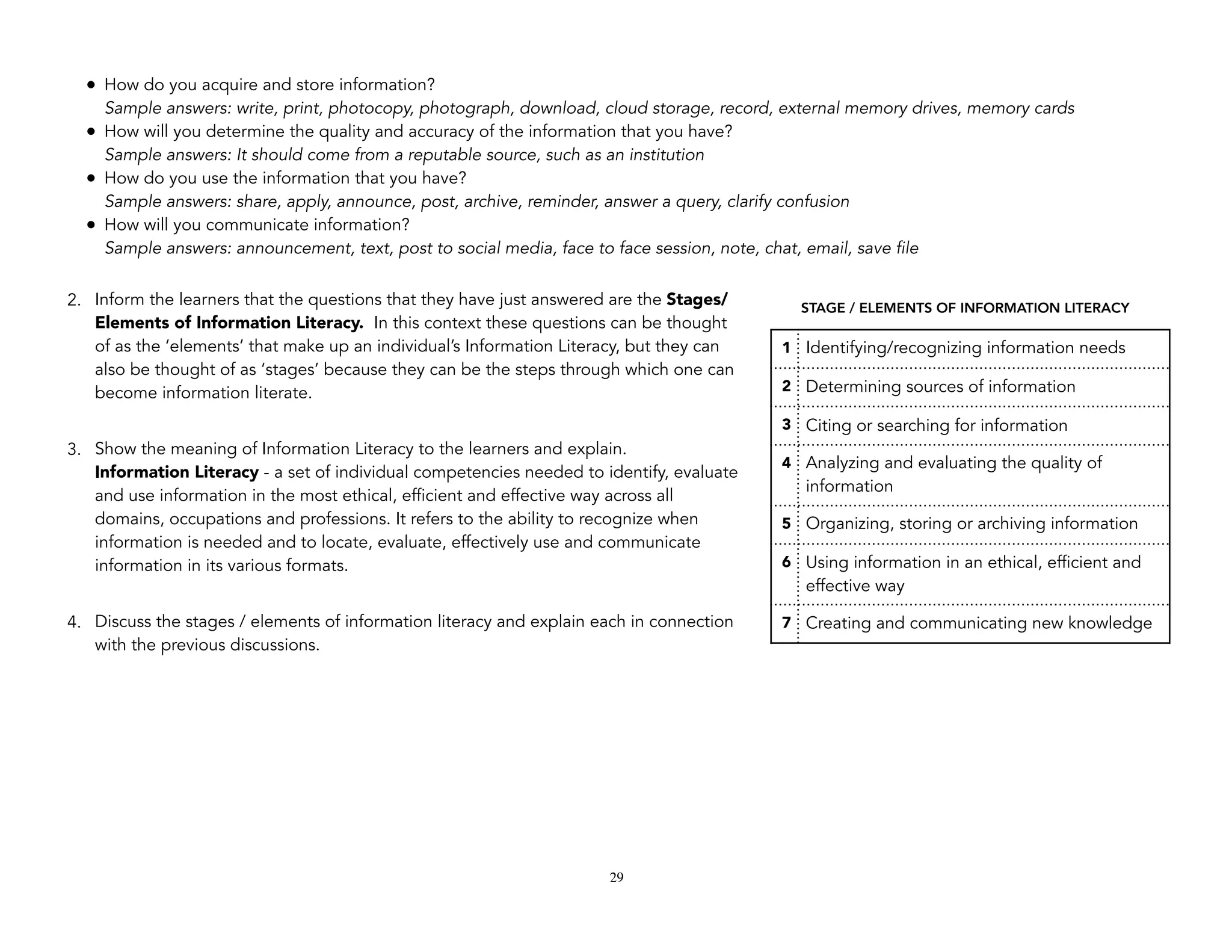 MIL SHS Curriculum Guide for Senior High | PDF
