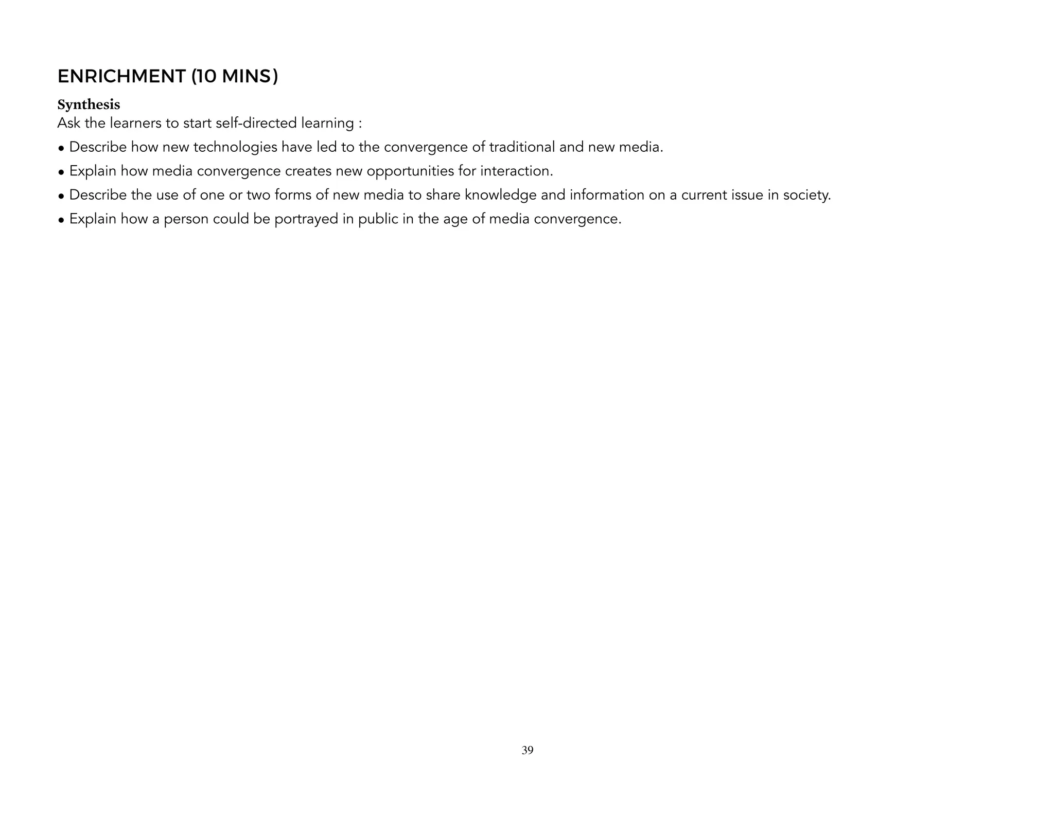 MIL SHS Curriculum Guide for Senior High | PDF