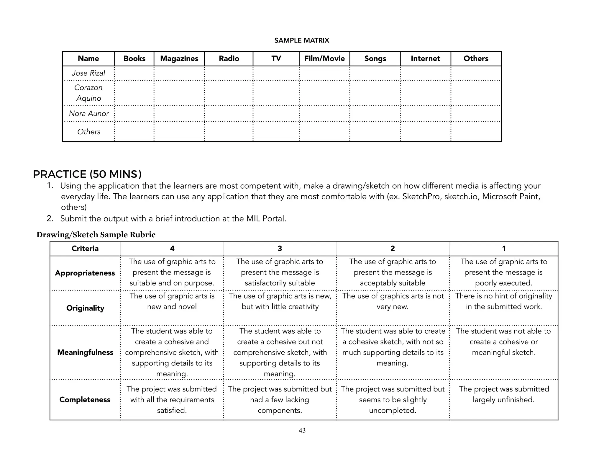 MIL SHS Curriculum Guide for Senior High | PDF