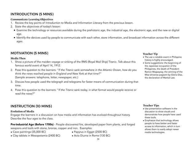 MIL SHS Curriculum Guide for Senior High | PDF